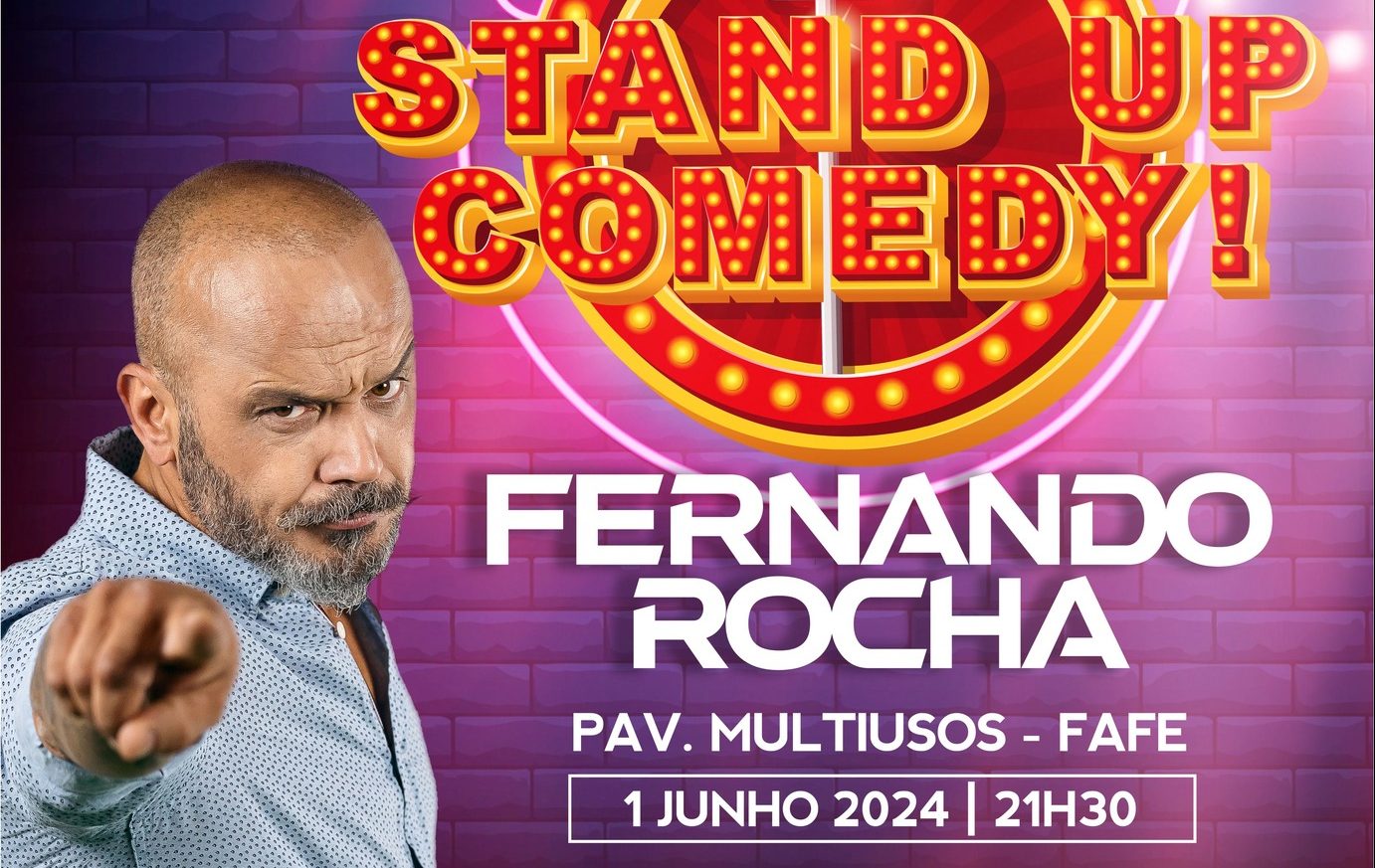 Fernando Rocha traz espetáculo de 'stand-up comedy' ao Multiusos de ...