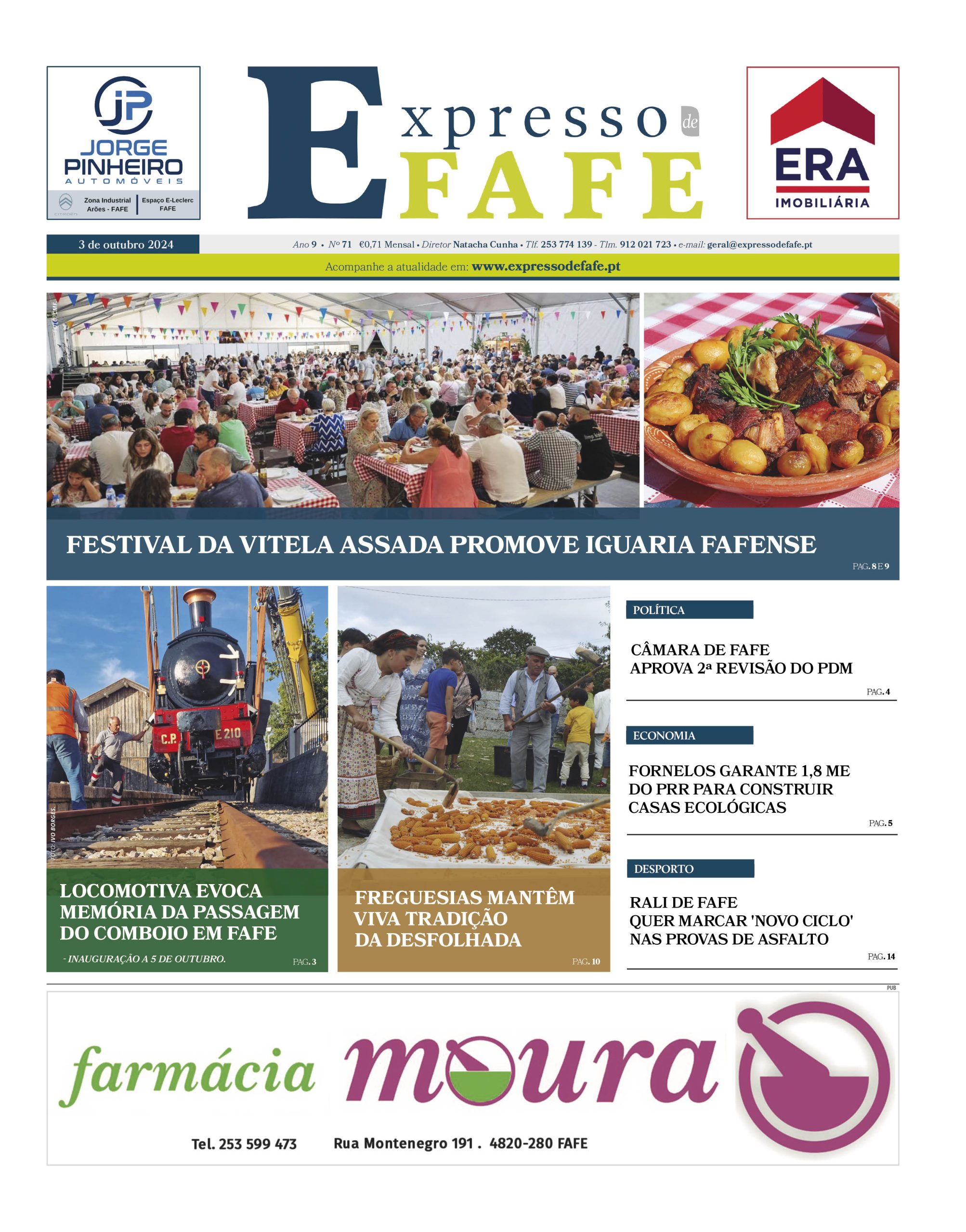 Nova sede da Junta de Freguesia de Fafe inaugurada neste 5 de Outubro ...